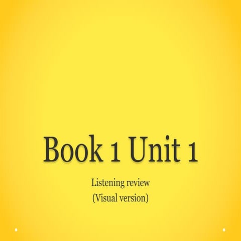 New horizon Book 1 unit 4 [Japanese English Textbook] | PPTX