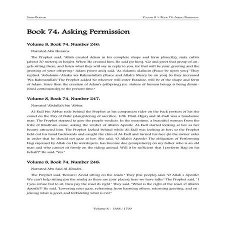Book 74 asking permission | PDF