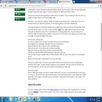 Book A Test Drive | PDF | Automotive Industry | Industries