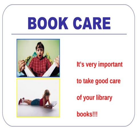 Book Care | PPT