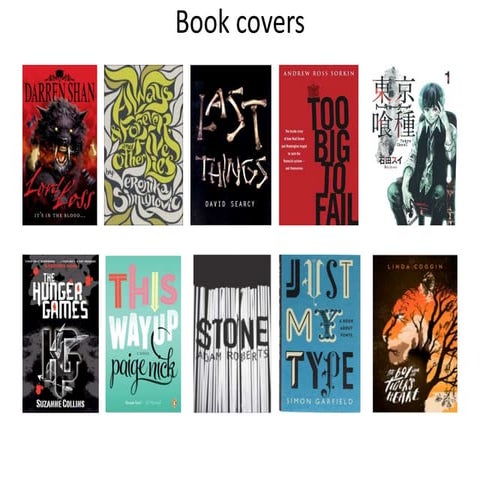 Book cover evaluation | PPT