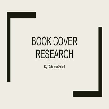 Childrens Book Research | PPTX