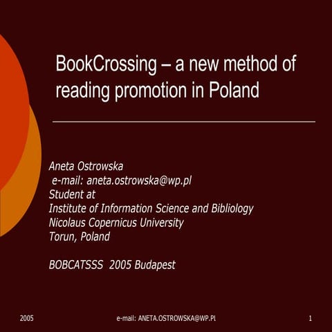 Bookcrossing | PPT