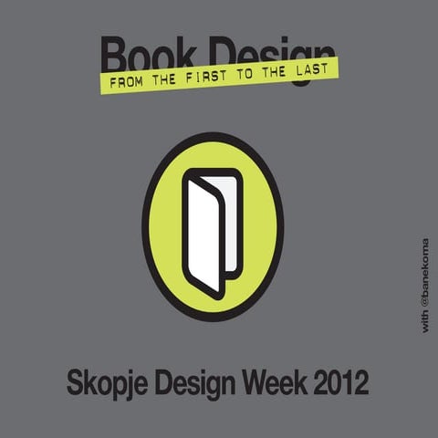 Book Design - From the first to the last | PDF