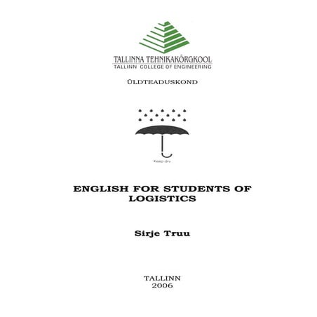 Book english for students of logistics 2014 power point moodle | PDF