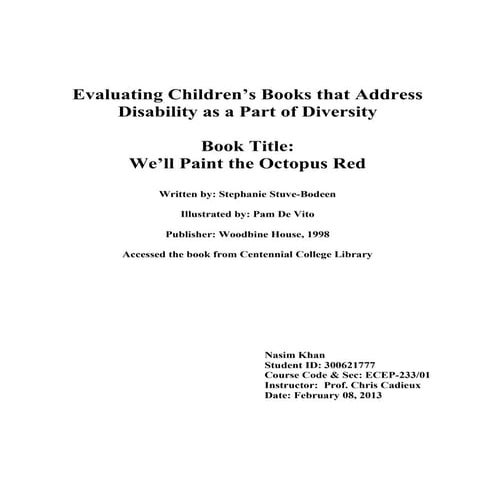 Book evaluation 1 | DOCX