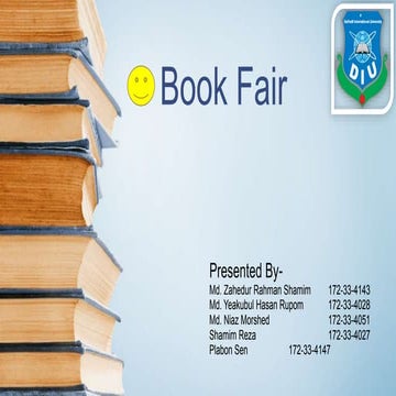 Book fair | PPTX
