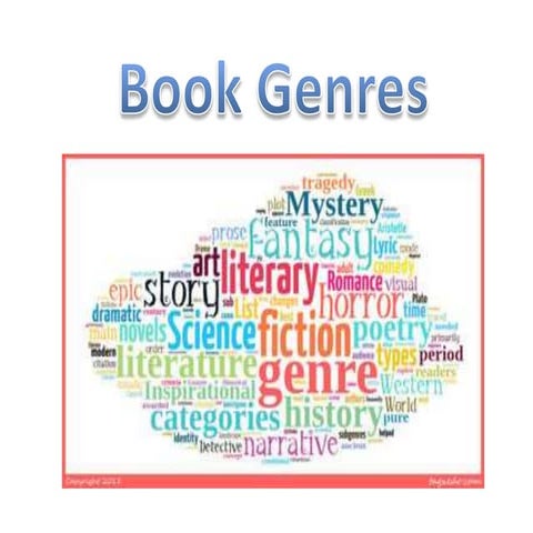 Book genres lesson | PPTX