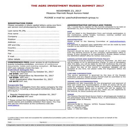 Summit invitation letter | PDF