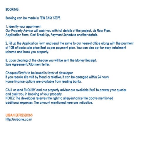 Booking process | PDF