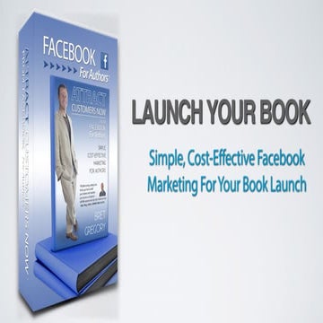 Facebook For Authors - Book launch marketing | PDF