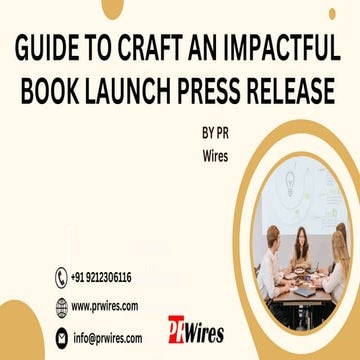 A Book launch press release Sample .pptx