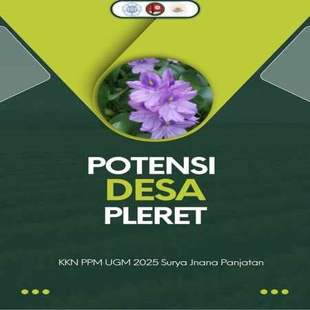 KKN PPM UGM 2025 SURYA JNANA PANJATAN-BOOKLET POTENSI LOKAL DESA PLERET ...