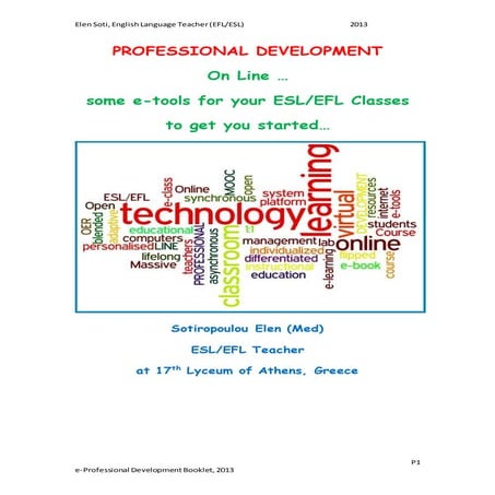 Teacher development via the internet | PPT