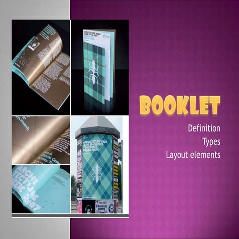 Booklet research | PPTX