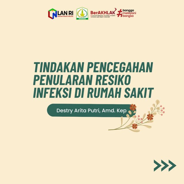TINDAKAN PENCEGAHAN RESIKO INFEKSI | PDF