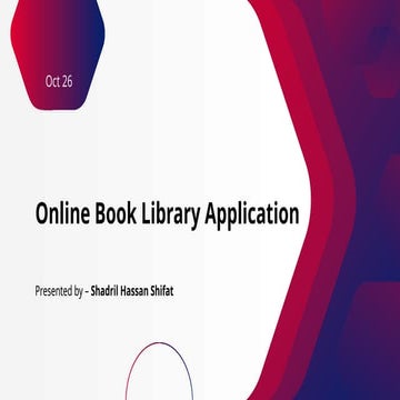 Book Library Application - Shadril .pptx