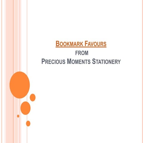 Bookmark favours | PPT