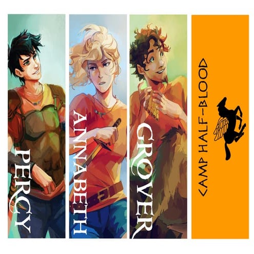 Camp Half Blood: Bookmarks | PDF