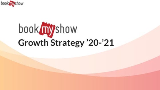 BookMyShow | PPT