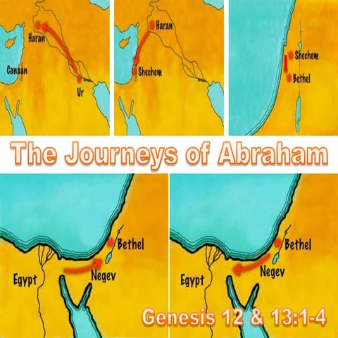 Book of Genesis - Abram (Abraham) moves to Canaan | PPT