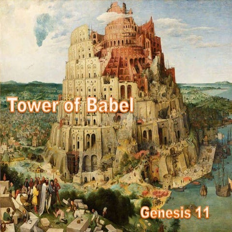 Book of Genesis - Tower of Babel | PPT