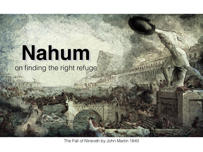 Book of Nahum: Comfort and Refuge