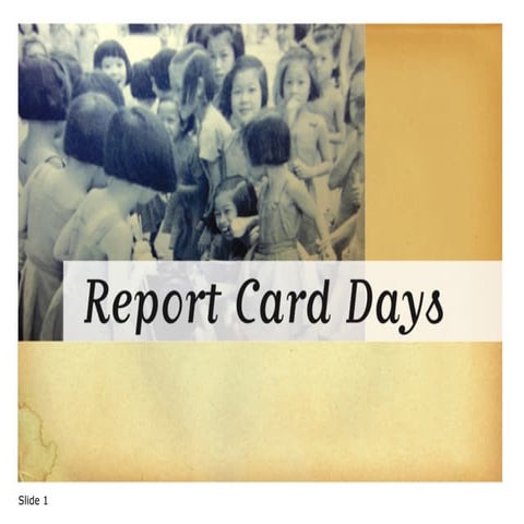 Book report card days (day 1) | PPT