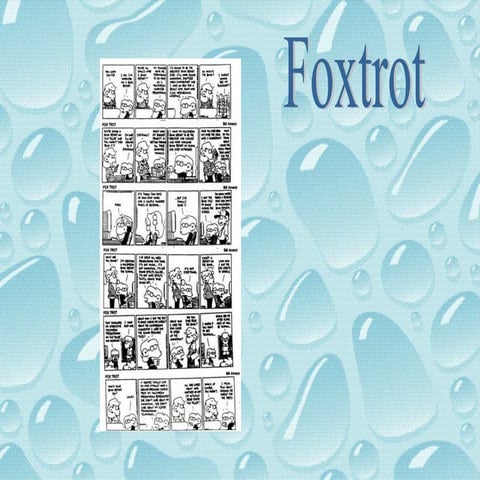 Book Report - Foxtrot | PPT