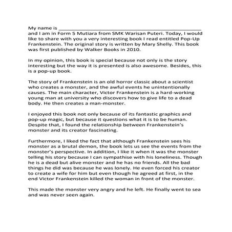 book review.docx | Fiction | Books and Literature