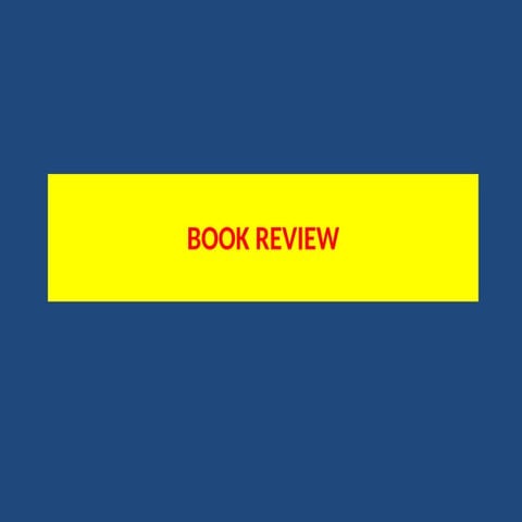How to write an efficient BOOK REVIEW.pptx