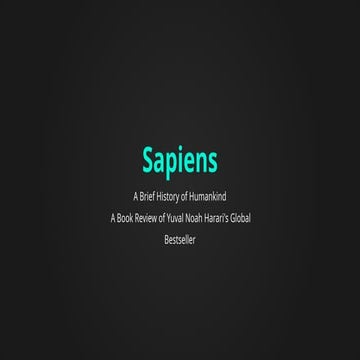 the ultimate Book Review - Sapiens.pptx