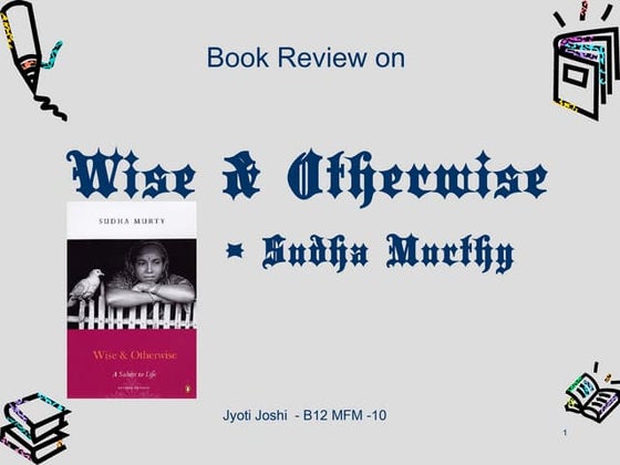wise and otherwise book review | PPTX