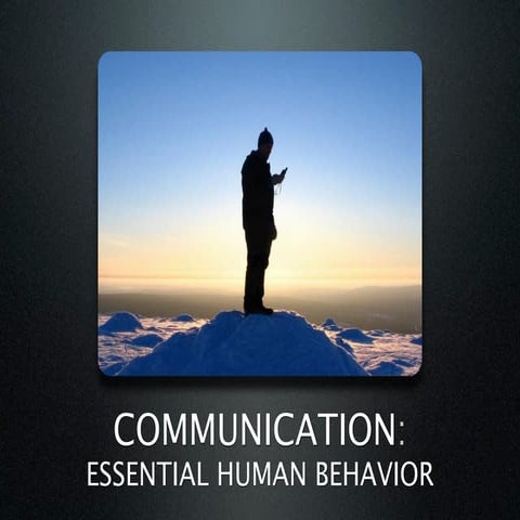 Essential Human Behavior | KEY