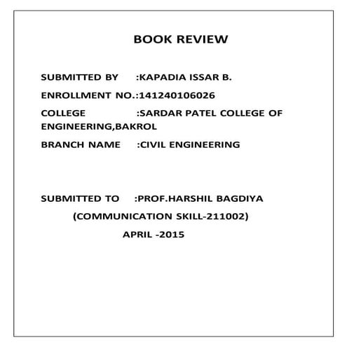 HISTORY OF EVERYTHING BOOK REVIEW | DOCX