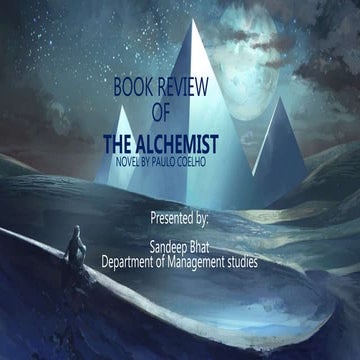Book review of the alchemist | PPTX