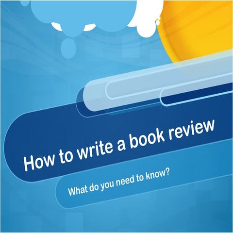 Book review powerpoint | PPT