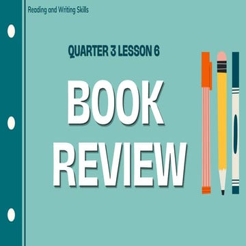 BOOK REVIEW Q3 L6 Reading and Writing Skills.pdf