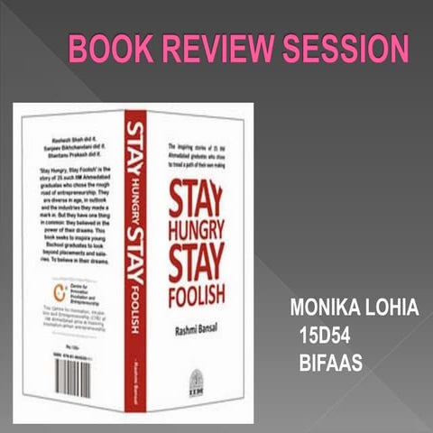 Book review session | PPTX