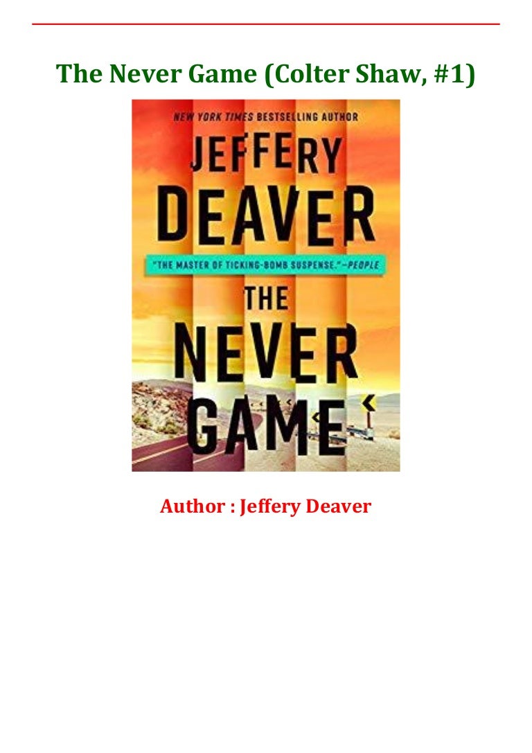 Jeffery Deaver Books Colter Shaw : Der Todesspieler Ein Colter Shaw ...