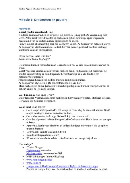 Reflectie module dag1 | DOCX