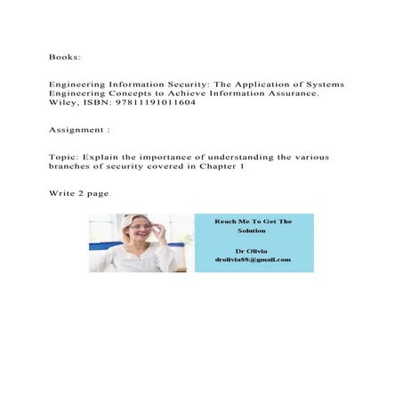 BooksEngineering Information Security The Application of S | DOCX