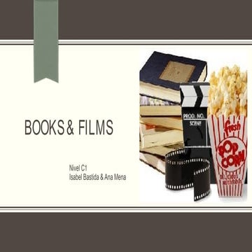 BOOKS AND FILMS C1 | PPT