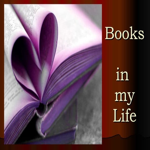 Books in my life | PPT