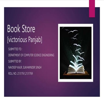 Online book store management system project.pdf