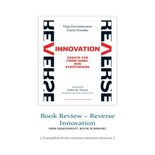 Book Summary - Reverse Innovation (Document) | PDF | Computing ...