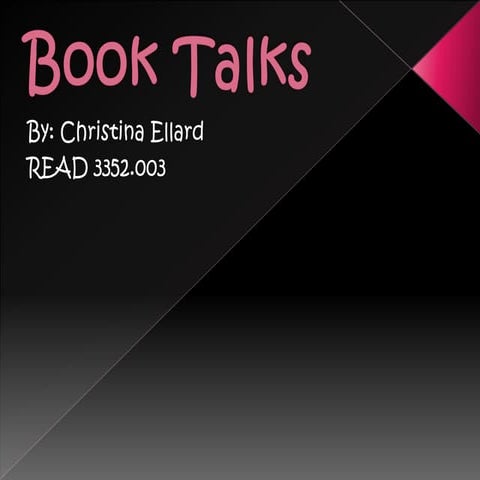 Book Talks | PPTX | Reptiles | Pets