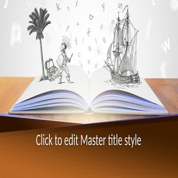 Book Template with Pages Opening Animation | PPT