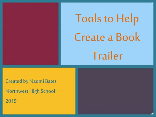 Book trailer lesson plan | PDF | Educational Assessment | Education
