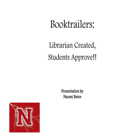 How to make book trailers | PPTX